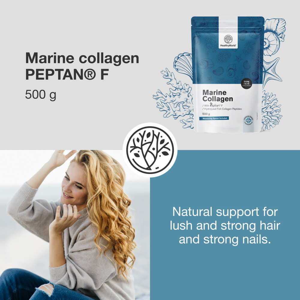 Marine Collagen PEPTAN® F, 500 g - Healthy-World.uk